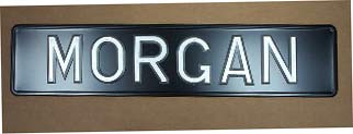 UK LICENSE PLATE “MORGAN” | morgan-spares.com